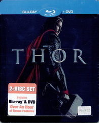 Thor Blu-ray Release Date September 15, 2011 (SteelBook) (Thailand)