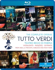 Tutto Verdi: The Complete Operas Highlights Blu-ray (United Kingdom)