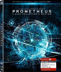 Prometheus 3D Blu-ray Release Date October 9, 2012 (Target Exclusive)