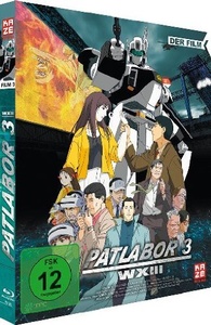WXIII: Patlabor the Movie 3 Blu-ray (Patlabor 3 - Der Film) (Germany)