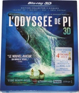 Life of Pi 3D Blu-ray (L'Odyssée de Pi 3D) (France)