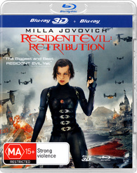 Resident Evil: Retribution 3D Blu-ray (Blu-ray 3D + Blu-ray) (Australia)
