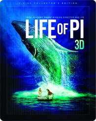 Life of Pi 3D Blu-ray (SteelBook) (United Kingdom)