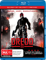 Dredd 3D Blu-ray (Blu-ray 3D + Blu-ray) (Australia)