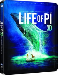 Life of Pi 3D Blu-ray Release Date March 22, 2013 (SteelBook) (Taiwan)