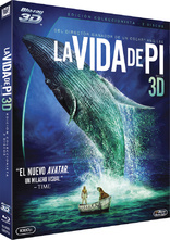 Life of Pi 3D Blu-ray (La Vida de Pi 3D) (Spain)