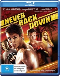 Never Back Down Blu-ray (Australia)