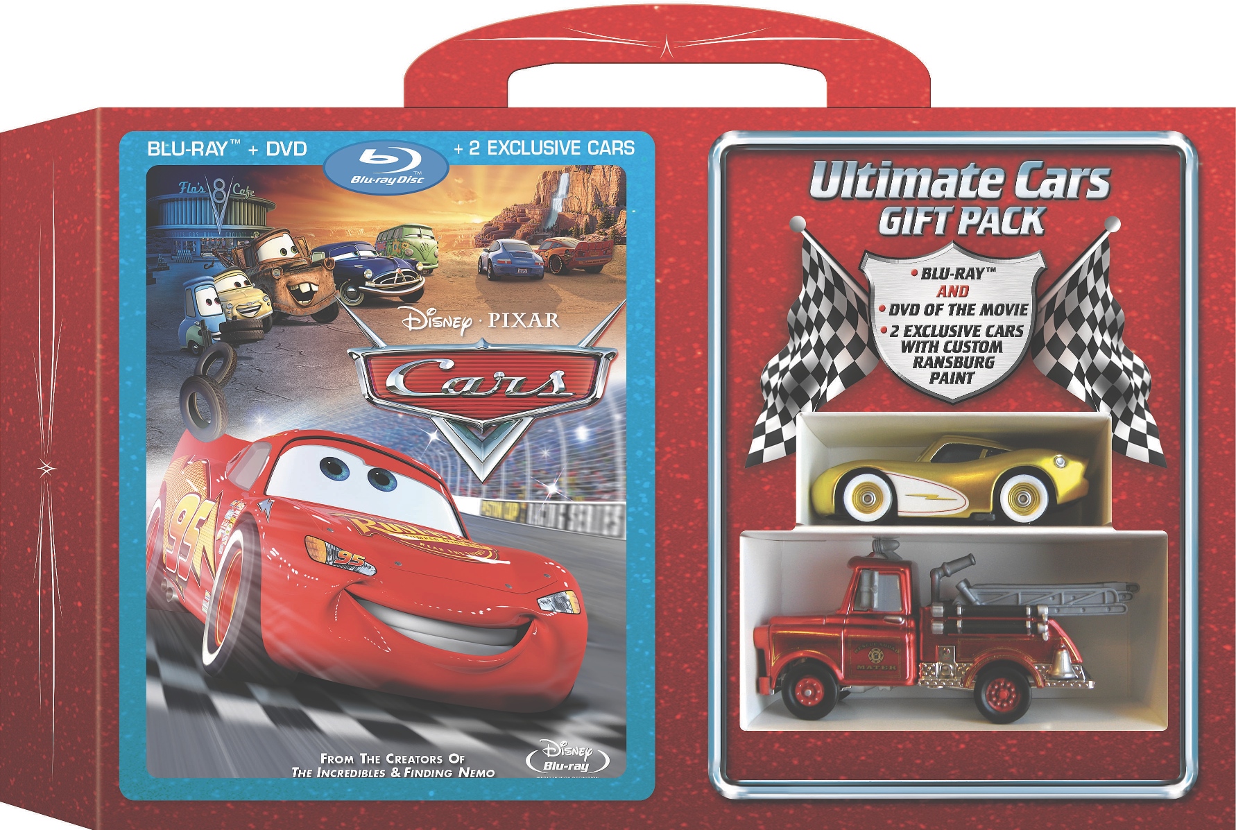 Disney Re-releasing Cars Blu-ray as Combo Gift Set