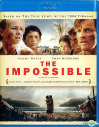 The Impossible Blu-ray (Lo imposible) (Hong Kong)