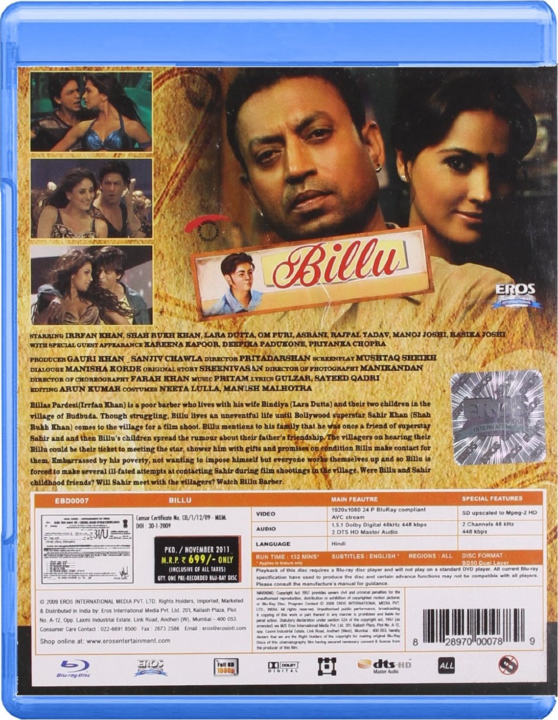 Billu Barber Cover