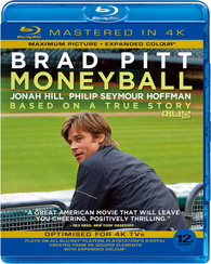 Moneyball Blu-ray (Mastered in 4K / 머니볼) (South Korea)