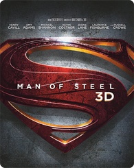 Man of Steel 3D Blu-ray (SteelBook) (United Kingdom)