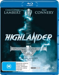 Highlander Blu-ray Release Date September 9, 2009 (Australia)