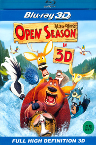 Open Season 3D Blu-ray (Blu-ray 3D + Blu-ray) (South Korea)