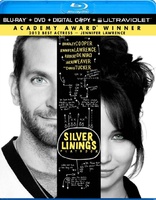 Silver Linings Playbook Blu-ray (Blu-ray + DVD + Digital HD)