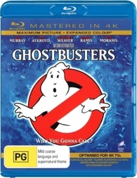 Ghostbusters Blu-ray (Mastered in 4K) (Australia)