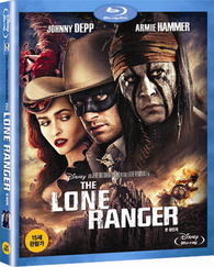 The Lone Ranger Blu-ray (South Korea)