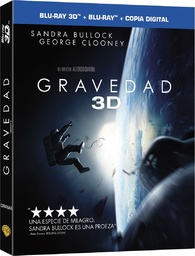 Gravity 3D Blu-ray Release Date February 28, 2014 (Gravedad 3D) (Mexico)