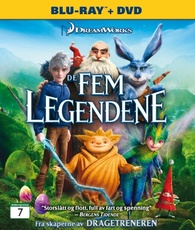 Rise of the Guardians Blu-ray (De Fem Legendene) (Norway)