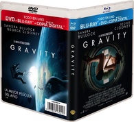Gravity Blu-ray (Blu-ray + DVD + Digital) (Spain)