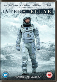 Interstellar DVD (United Kingdom)