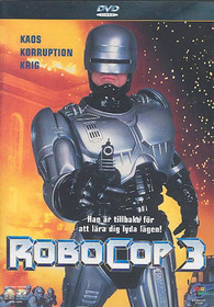RoboCop 3 DVD (Sweden)