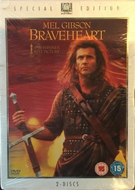 Braveheart DVD (United Kingdom)
