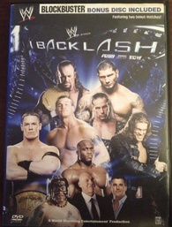 WWE Backlash 2007 DVD (Blockbuster Exclusive)