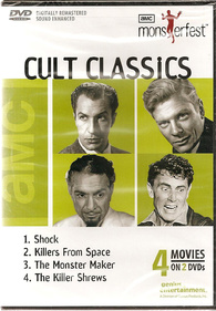 AMC Monsterfest: Cult Classics DVD (Shock / Killers from Space / The ...