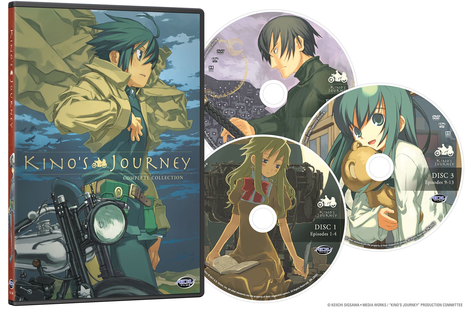 Kino's Journey: Complete Collection DVD Release Date June 6, 2017