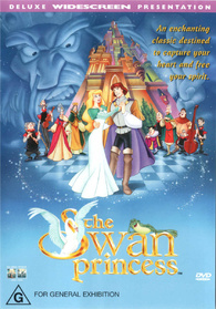 The Swan Princess DVD (Australia)