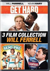 3 Film Collection: Will Ferrell DVD (Get Hard / Semi-Pro / The Campaign)