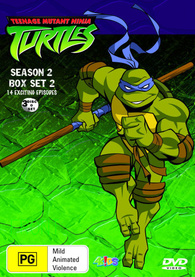 Teenage Mutant Ninja Turtles: Season 2 - Box Set 2 DVD (Australia)