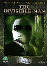 The Invisible Man DVD (Denmark)