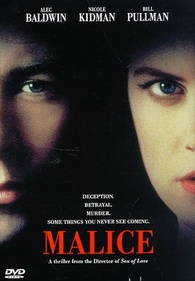 Malice DVD