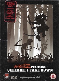 Gorillaz: Phase One - Celebrity Take Down DVD (DigiPack) (United Kingdom)