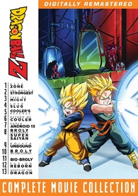 Dragon Ball Z: Complete Movie Collection DVD Release Date October 22, 2013