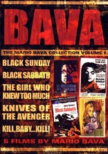 The Mario Bava Collection: Volume 1 DVD (Black Sunday / Black Sabbath ...