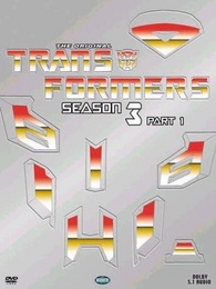 Transformers Season 3 Part 1 DVD