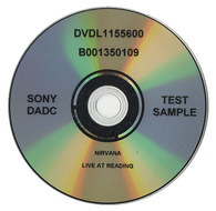 Nirvana: Live at Reading DVD (Test Pressing)