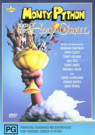 Monty Python and the Holy Grail DVD (Australia)
