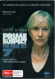 Prime Suspect - The Final Act 7 DVD (Australia)