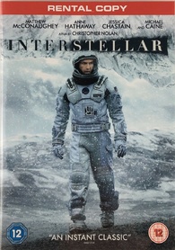 Interstellar DVD (Rental Copy) (United Kingdom)