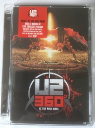 U2 360 AT THE ROSE BOWL DVD (United Kingdom)