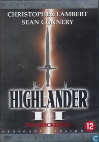Highlander II: The Quickening DVD (Renegade Version, Widescreen ...