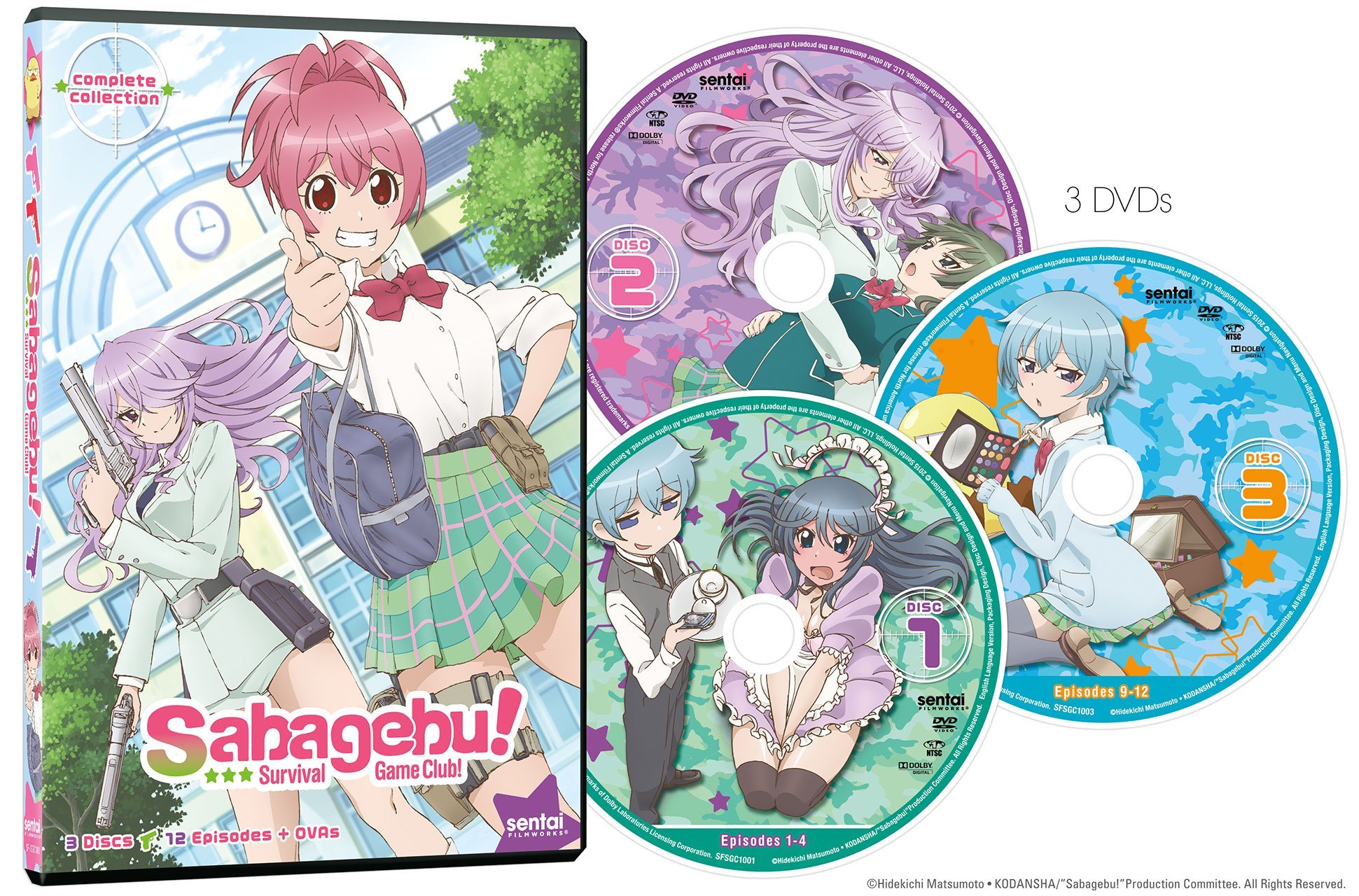 Sabagebu! - Survival Game Club! DVD Release Date September 22, 2015 (さば ...