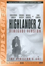 Highlander 2: Renegade Version DVD: The Director's Cut