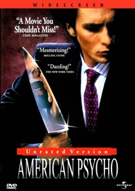 American Psycho DVD Release Date September 5, 2000 (Unrated Version)