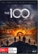 The 100: The Complete Fourth Season DVD (Australia)