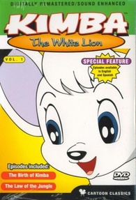 Kimba the White Lion: Vol. 1 DVD (Cardboard sleeve)